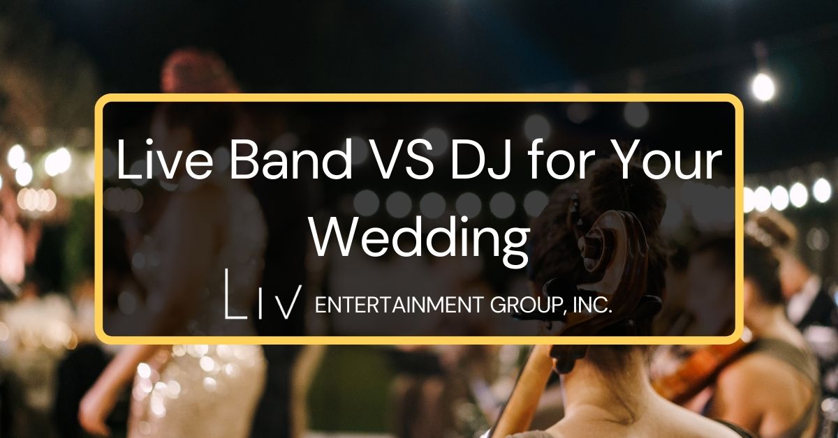 Live Band VS DJ for Wedding | Pro and Cons For Each (2024)